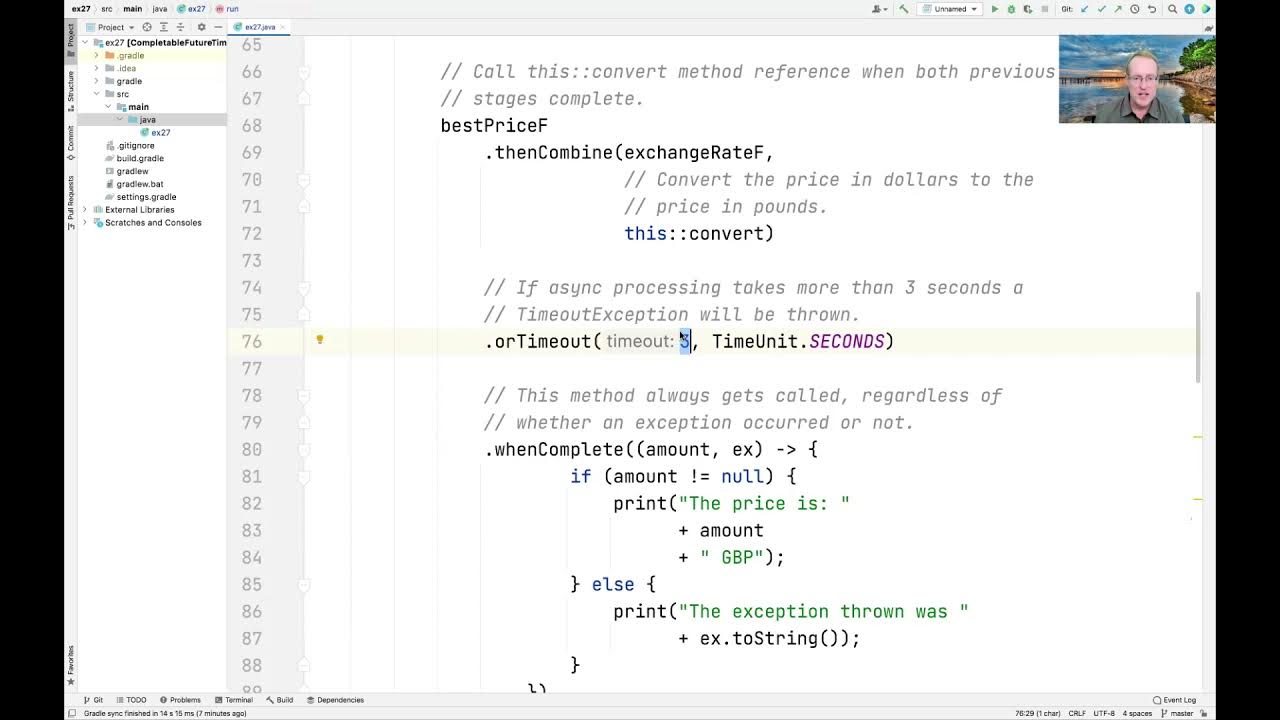 Handling Timeouts Asynchronously with the Java Completable Futures Framework - YouTube