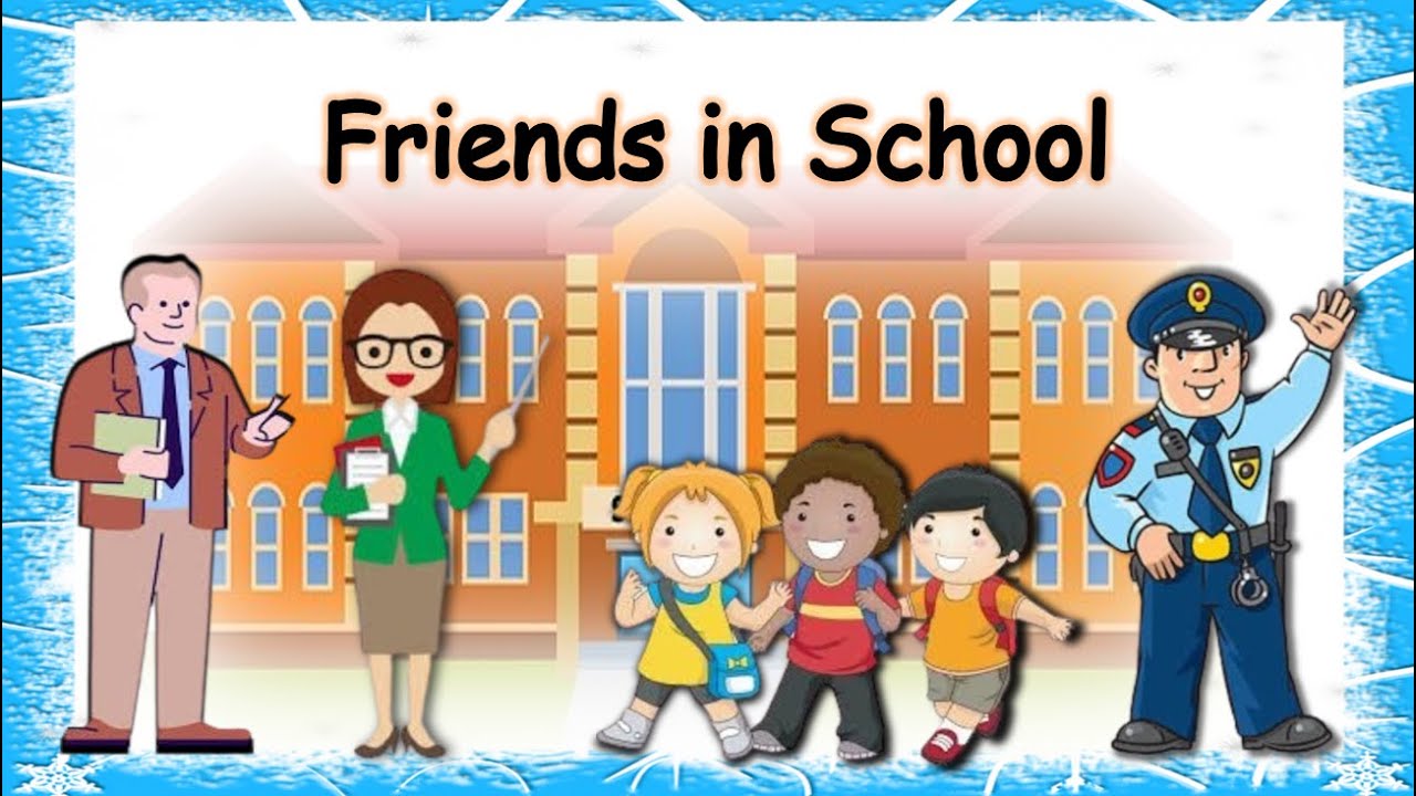 Friends in School - Kindergarten Lesson - YouTube