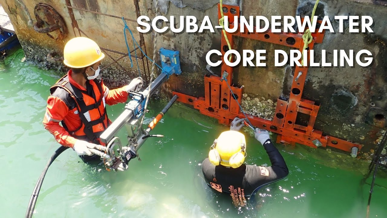 Underwater core drilling | 3J Special - YouTube