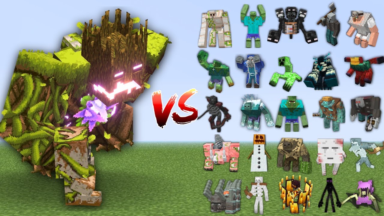 Jungle Abomination vs All Mutant Mobs in Minecraft Mob Battle - YouTube