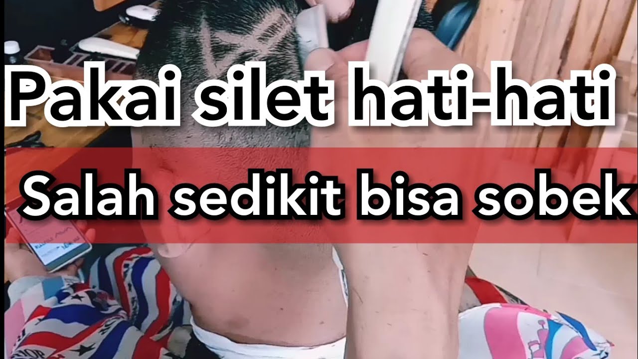 Cara Bikin Tatto Rambut - Garis Rambut - HAIRLINE - YouTube