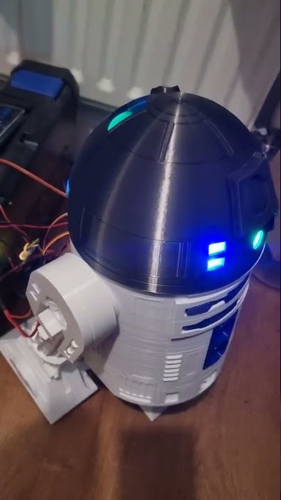 R2D2 Remote Control Droid - 3D printed with RC Control - YouTube