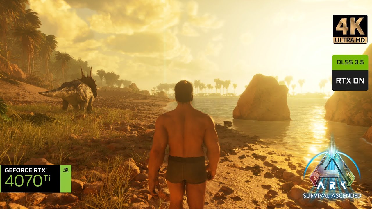 ARK: Survival Ascended on RTX 4070 TI | Epic Graphics Showcase | Biomes ...