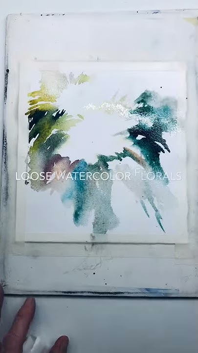 Loose Watercolor Floral Fun with Pamela Harnois - YouTube