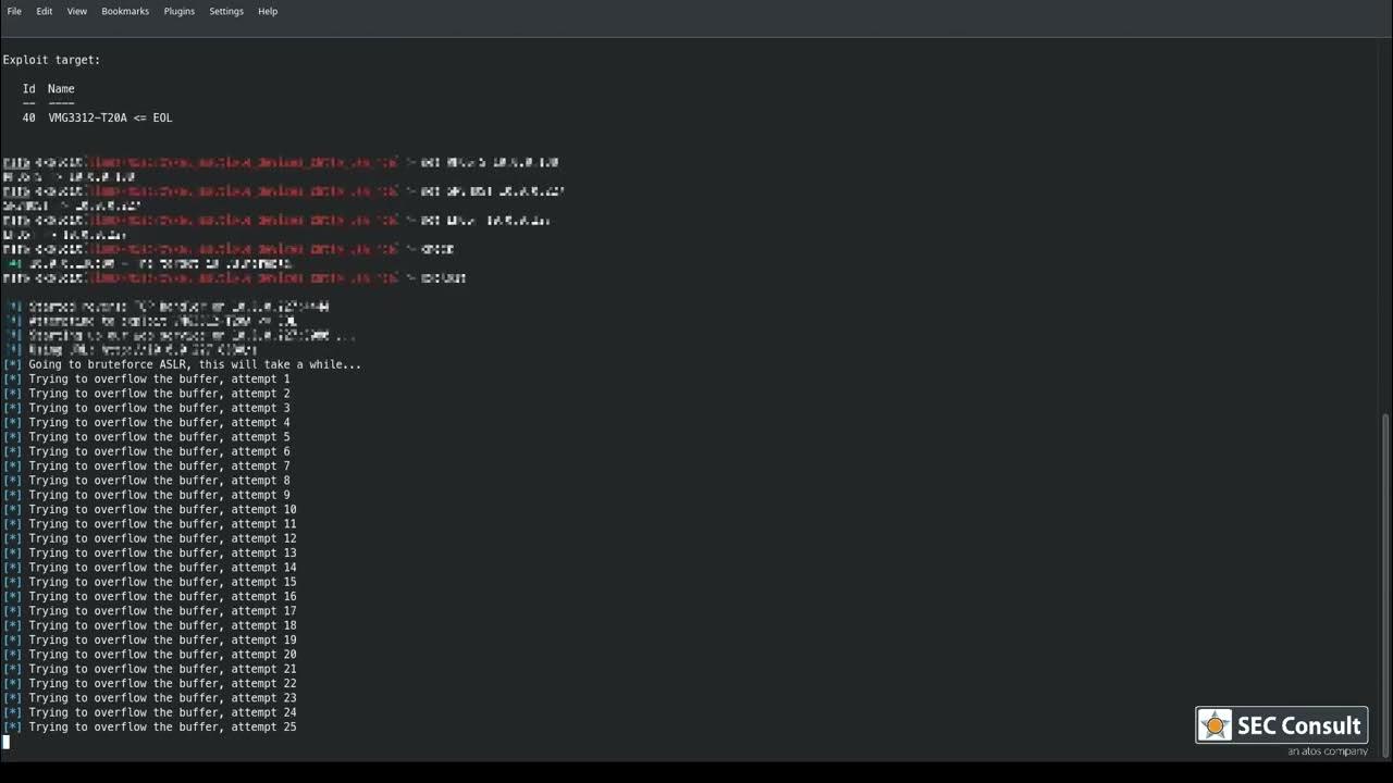 Unauthenticated remote root buffer overflow in Zyxel devices - YouTube