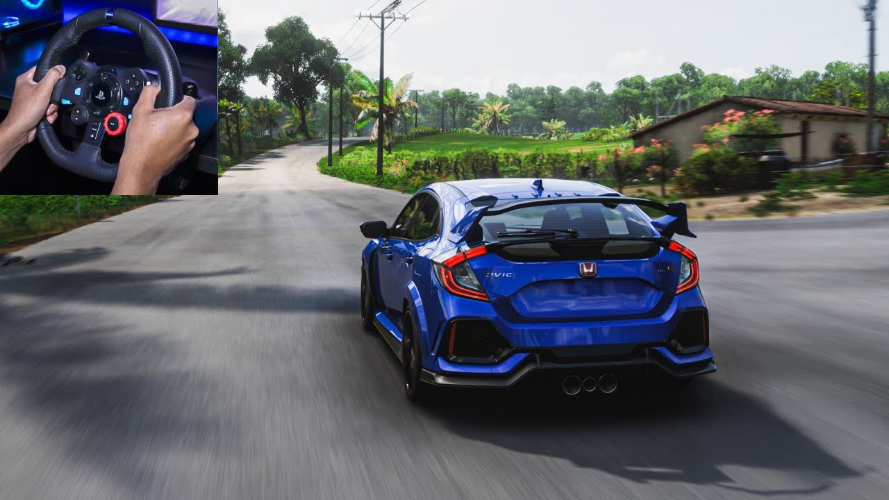 800HP Honda Civic Type R | Forza Horizon 5 | Logitech G29 Gameplay ...