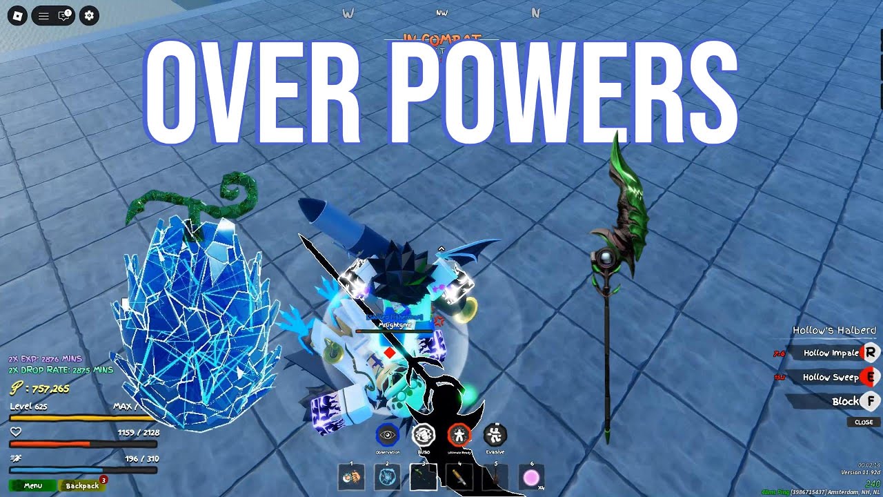 GURA+HOLLOW'S HALBERD = CHEAT - YouTube