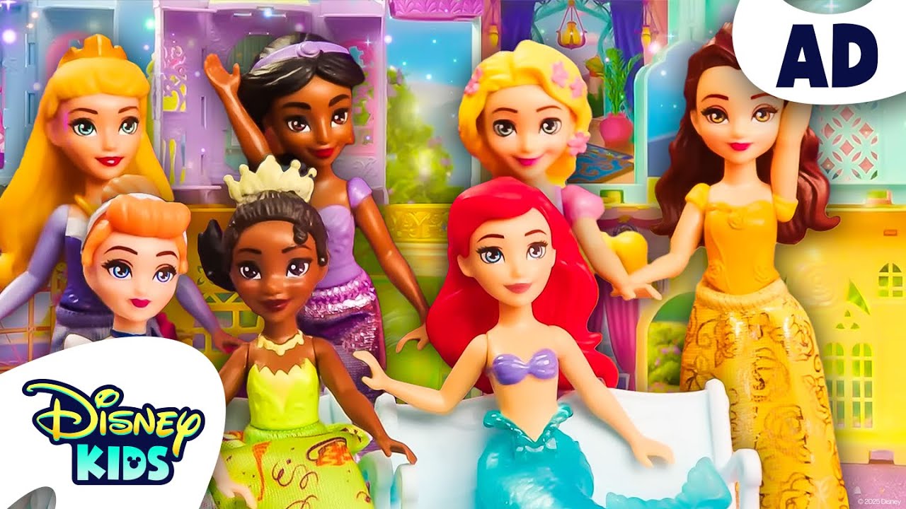 AD | Disney Princess Talent Show | Stacking Castle & Enchanted Carriage ...