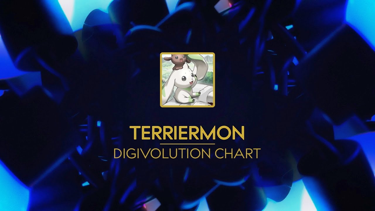 TERRIERMON Digivolution Chart [EN] - The Digimentalist - YouTube