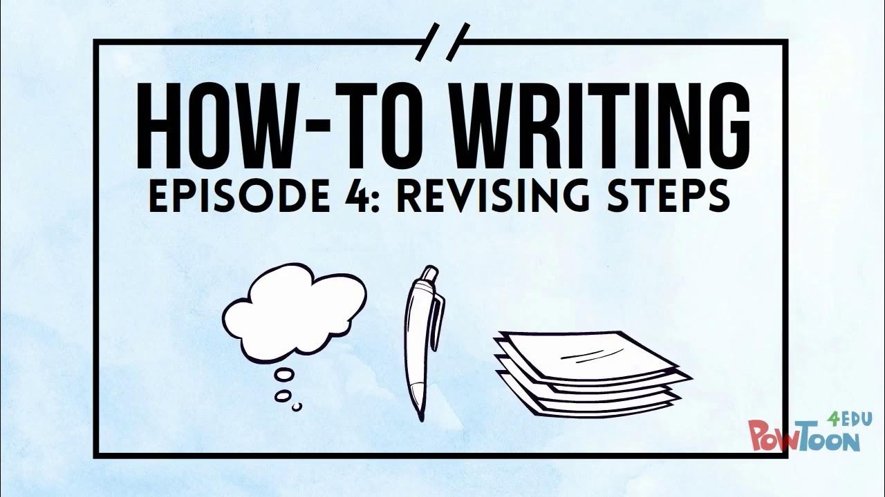 How-To Writing For Kids - Procedural Writing - Episode 4: Revising ...