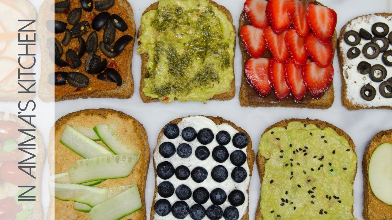 10 Toast Topping Ideas - YouTube