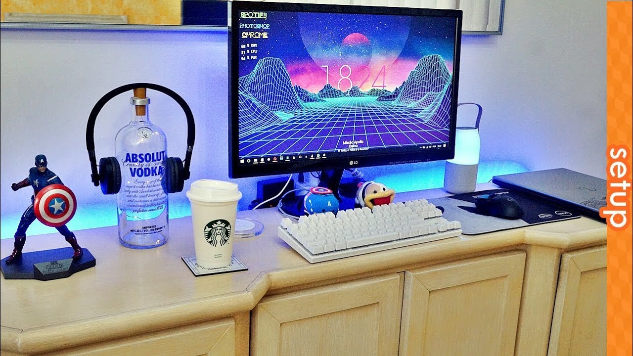 CONHEÇAM MEU SETUP IMPROVISADO - YouTube