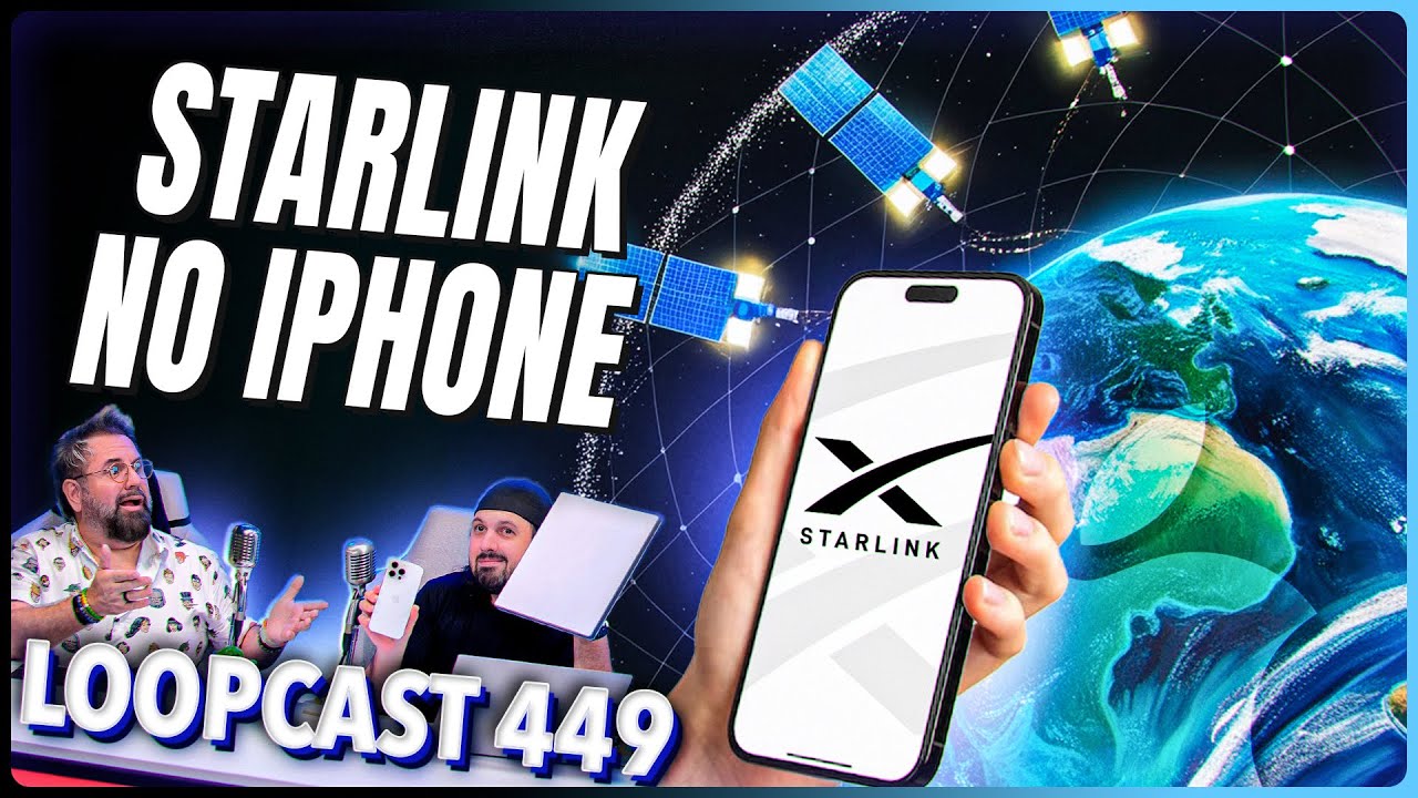 iPhone agora pode conectar direto com STARLINK! Loopcast 449! - YouTube