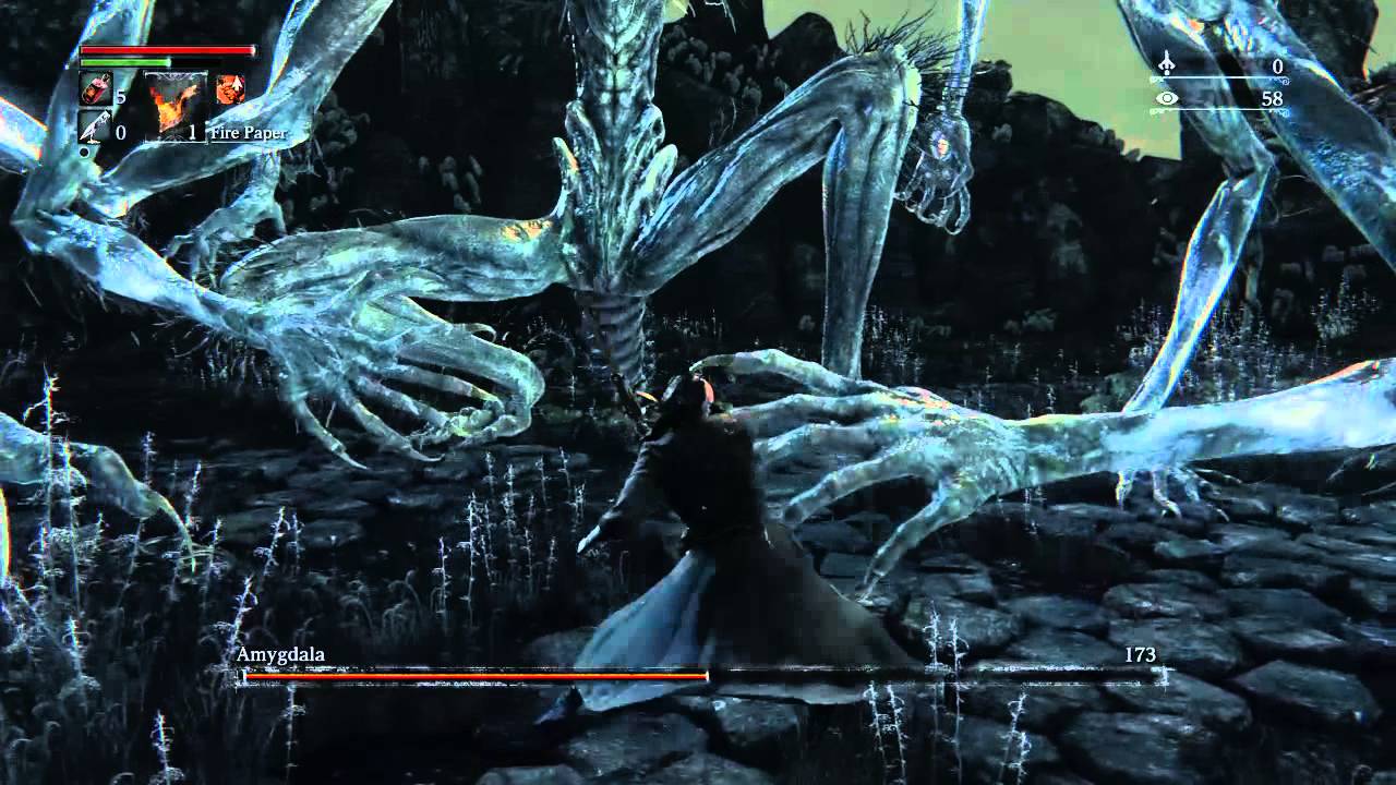 Bloodborne Boss Battles : Amygdala No Damage - YouTube