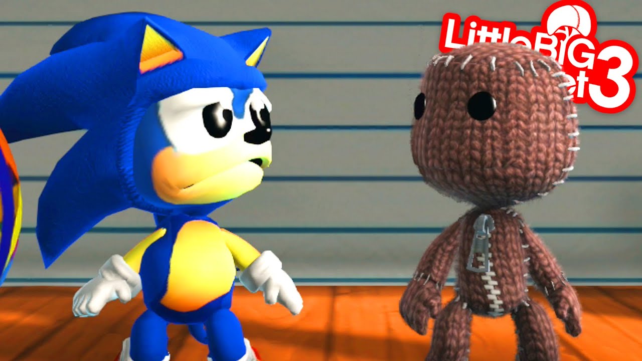 The 7 Deadly LBP3 Sins With Sackboy & Sonic - LittleBigPlanet 3 PS4 ...