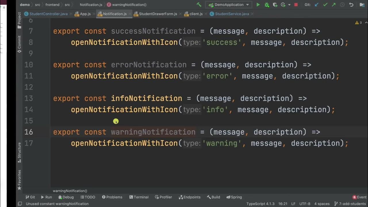 Amigos Code Full Stack Spring Boot and React PROFESSIONAL part 060 - YouTube