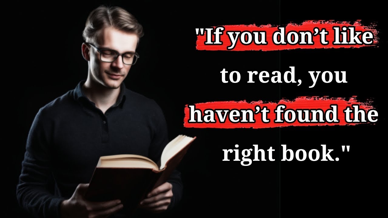 After THIS Video You WILL Go READ. BEST Quotes About READING - YouTube