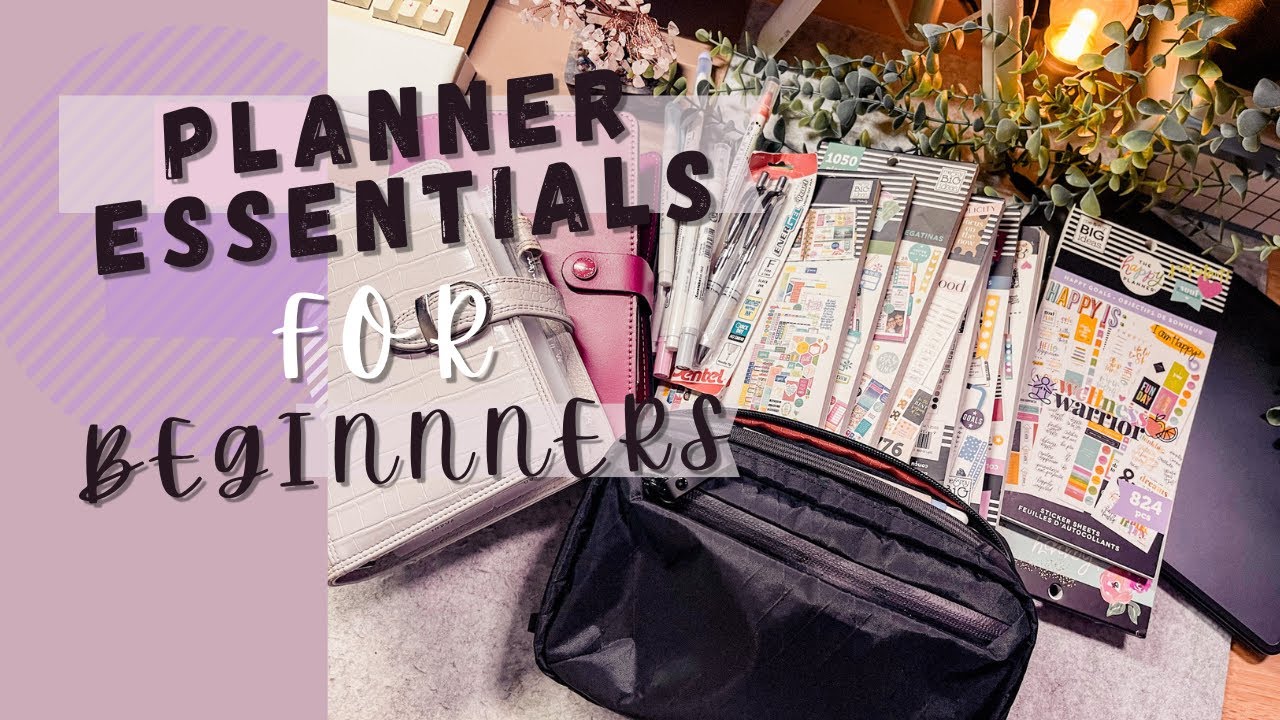 Must buy Planner Essentials for Beginners | Holiday Gift Guide for ...