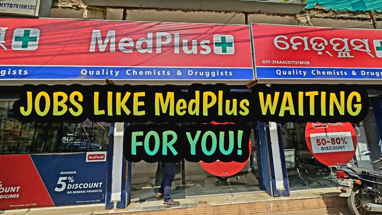 JOBS LIKE MedPlus WAITING FOR YOU! #janmajayavlogs - YouTube
