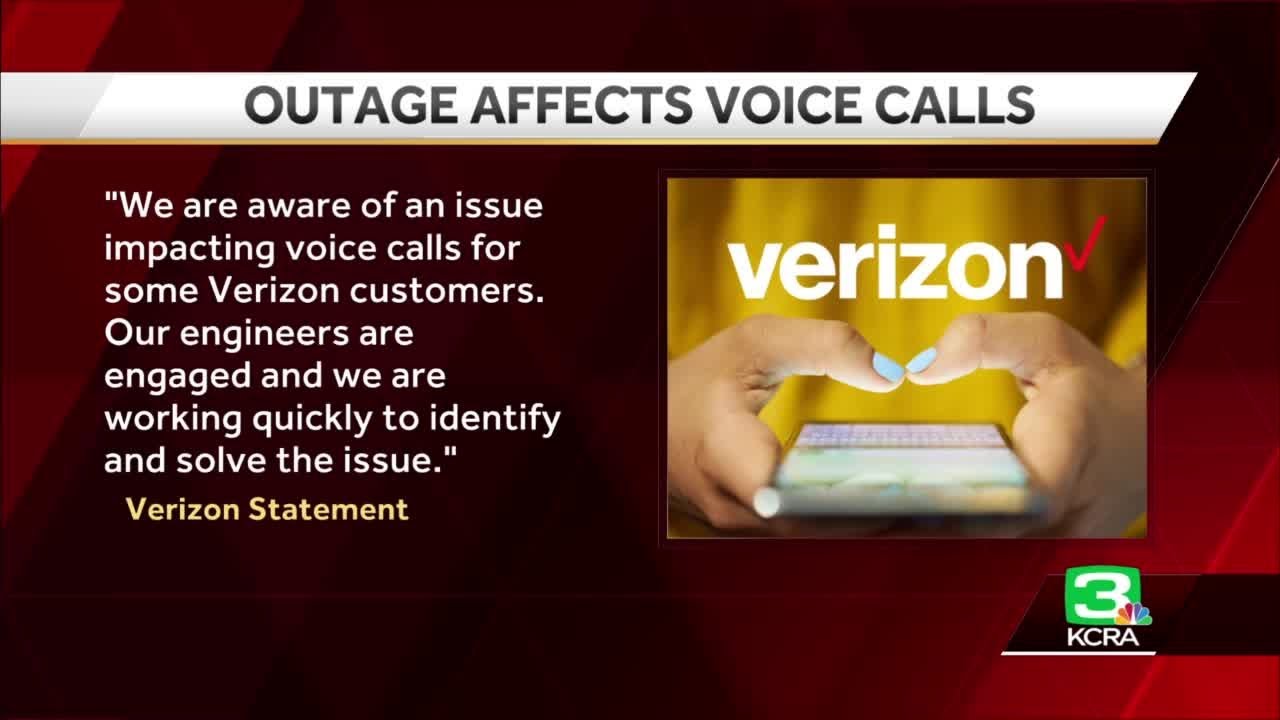 Verizon works to fix outage affecting voice calls - YouTube