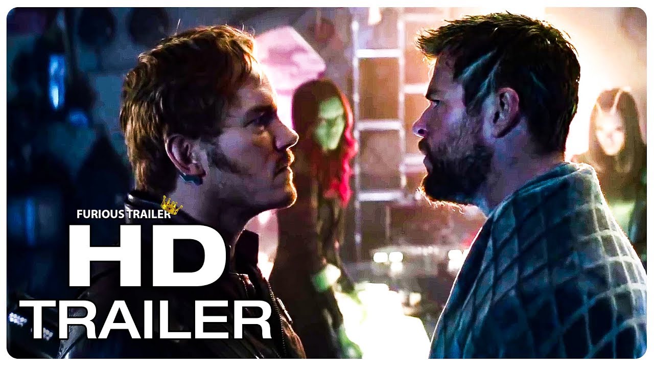 AVENGERS INFINITY WAR Thor Vs Star Lord Trailer (2018) Superhero Movie ...