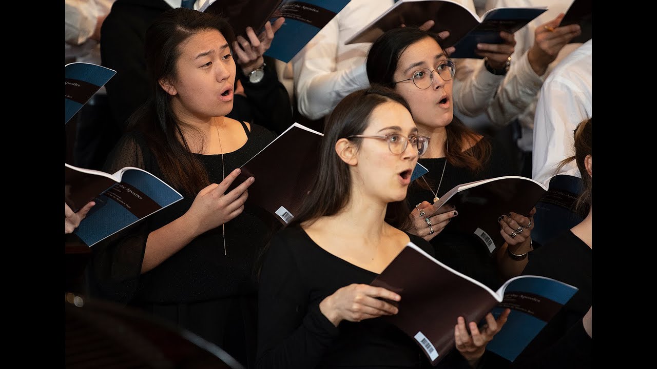 The Choral Fellows of the Memorial Church of Harvard University - YouTube