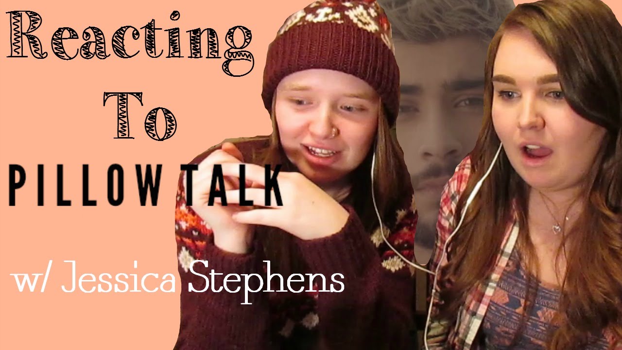 PILLOW TALK REACTION ft. Jessica Stephens | Courtney LeHew - YouTube