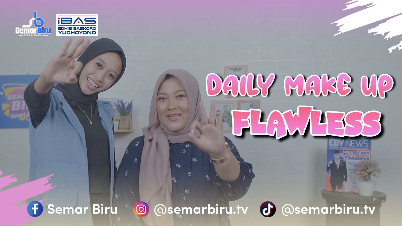 TUTORIAL DAILY MAKE UP FLAWLESS - YouTube