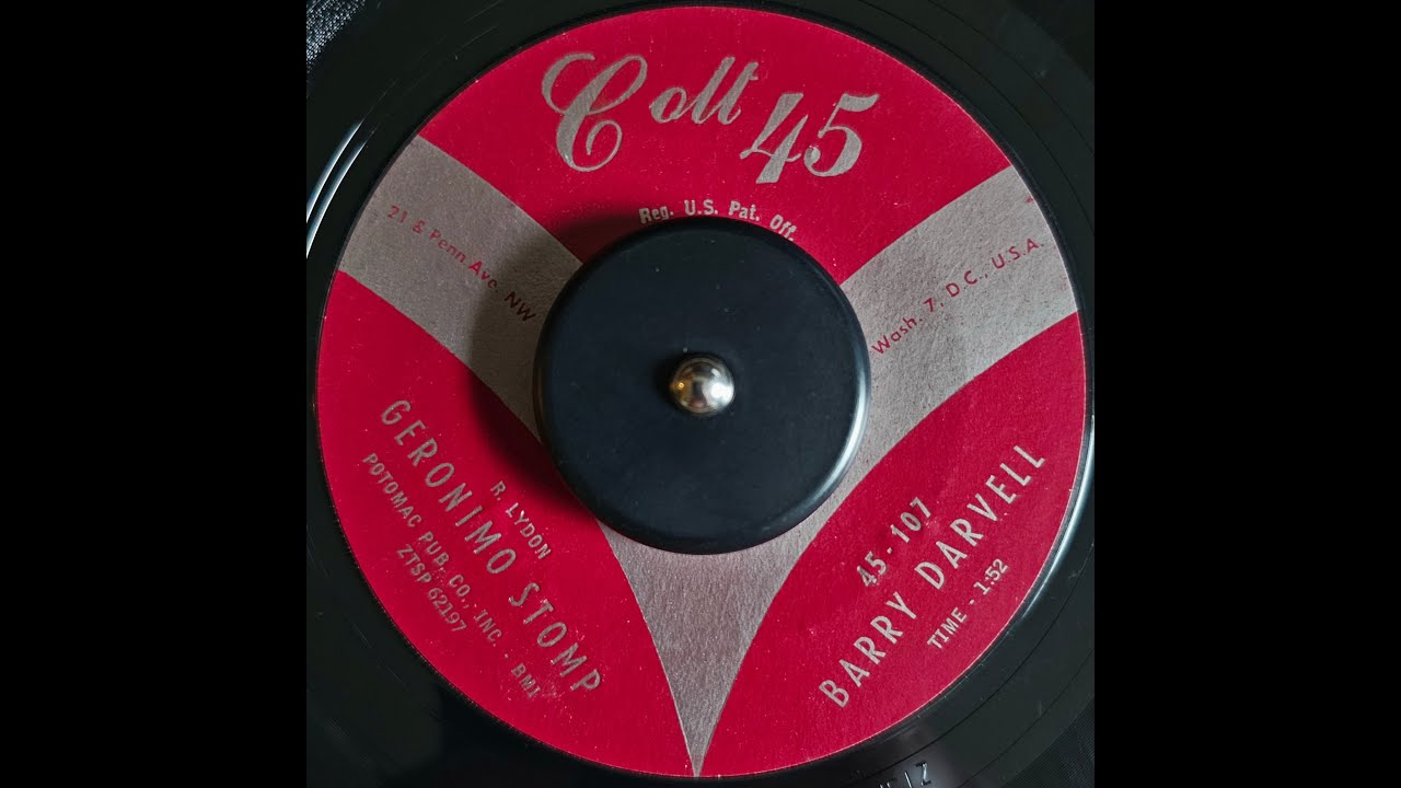 Barry Darvell - Geronimo Stomp (1959) - YouTube