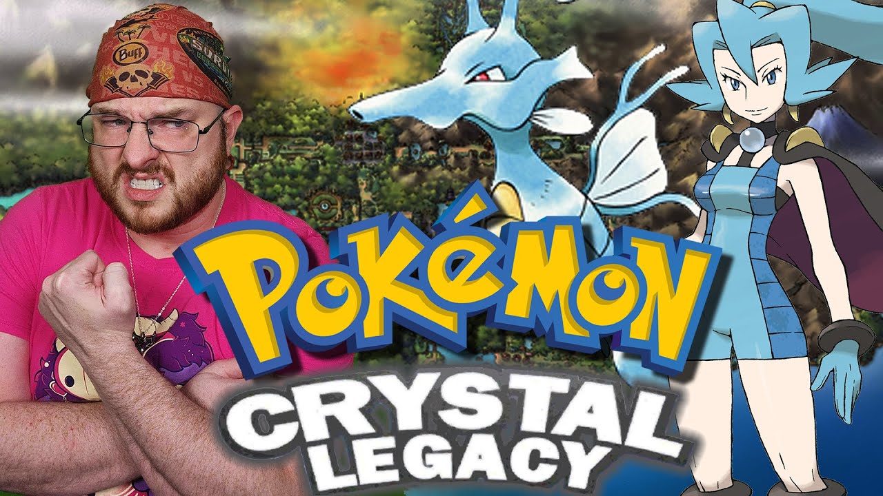 Pokemon Crystal Legacy: Hard Mode - Vs. Clair & Silver (5) - YouTube