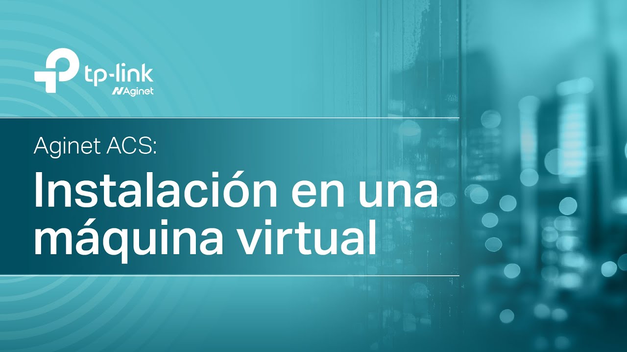 Aginet ACS: Instalación en una máquina virtual. - YouTube