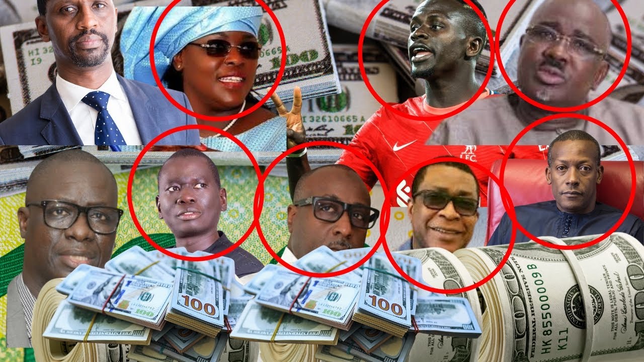 Top 10 des personnes les plus riches au Sénégal 🇸🇳 en 2023 - YouTube