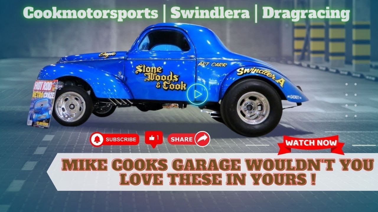 Mike Cooks Garage Wouldn't You Love These In Yours | Cookmotorsports ...