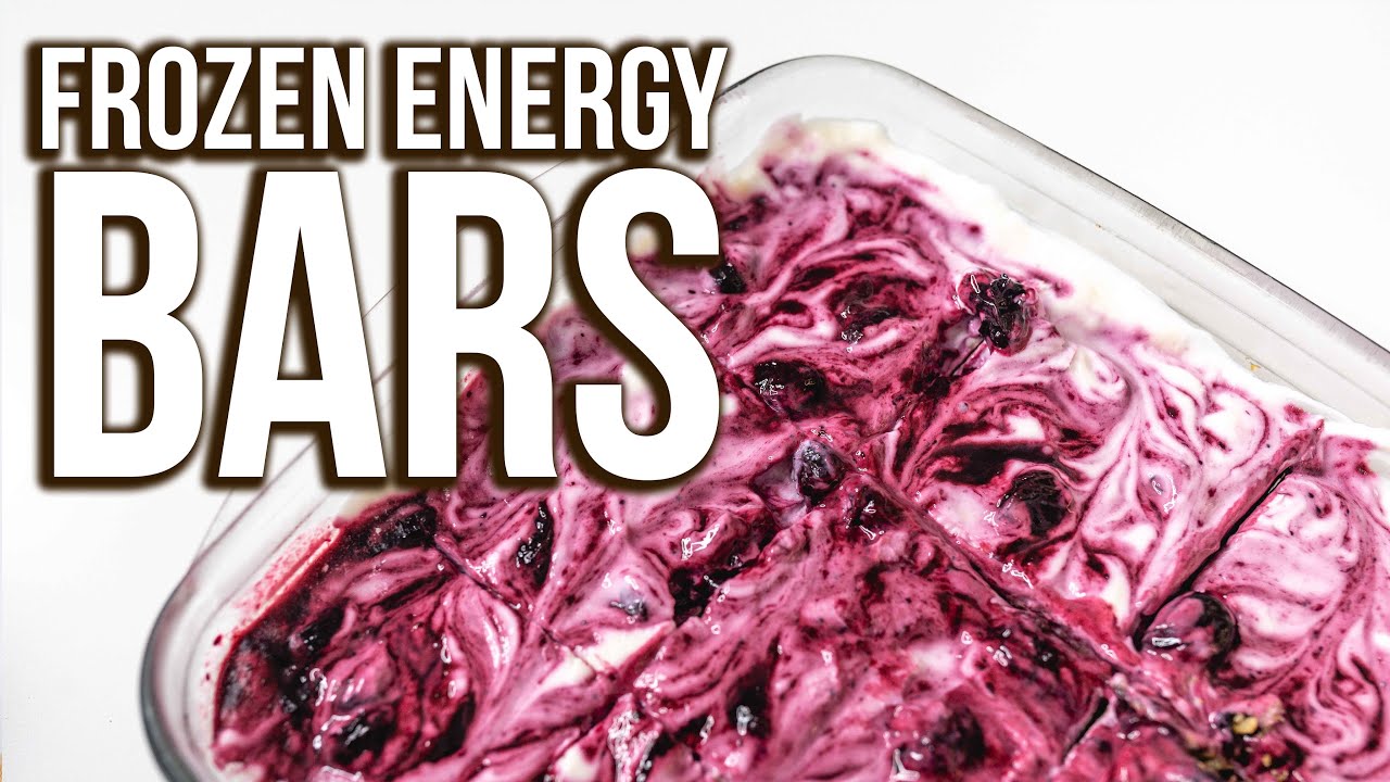 Frozen Energy Bars | Gluten Free with Yogurt | protein bars - YouTube