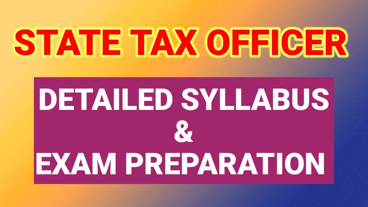 |STATE TAX OFFICER |STUDY STRATEGY |SYLLABUS |STUDY PLAN|KERALA PSC ...
