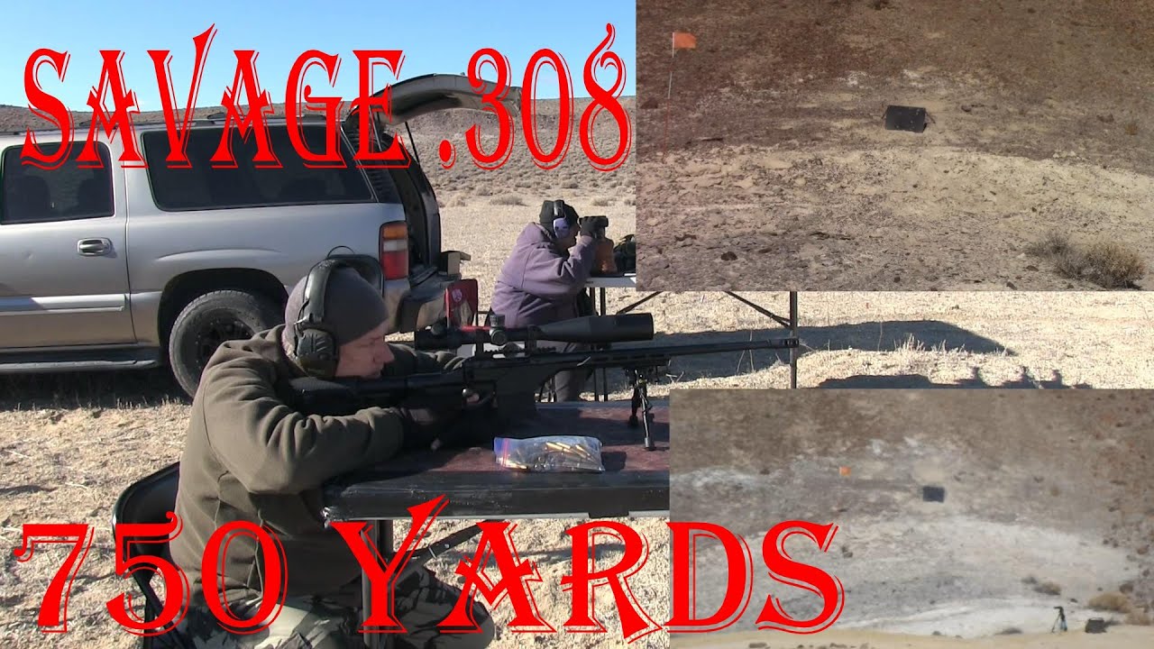 .308 750 Yards with M80 and Tula - YouTube