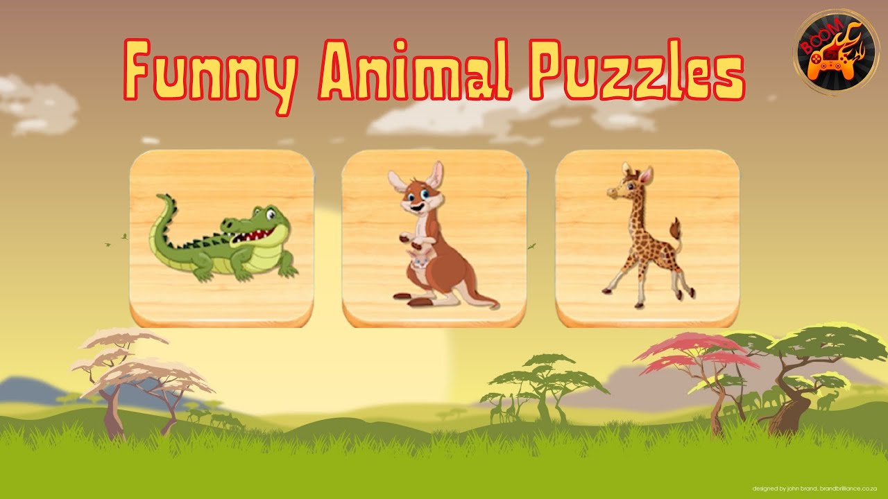 Funny Animal Puzzles | Jigsaw puzzle collection #2 - YouTube