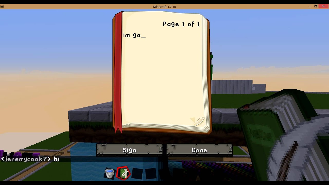 minecraft griefing first vid - YouTube