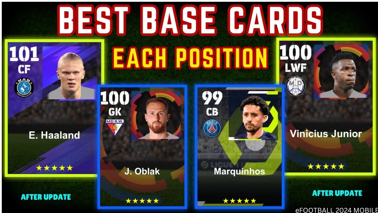 BEST BASE CARD PLAYERS EFOOTBALL 25 | Best Standard Cards..!👌🏼🔥💯 ...