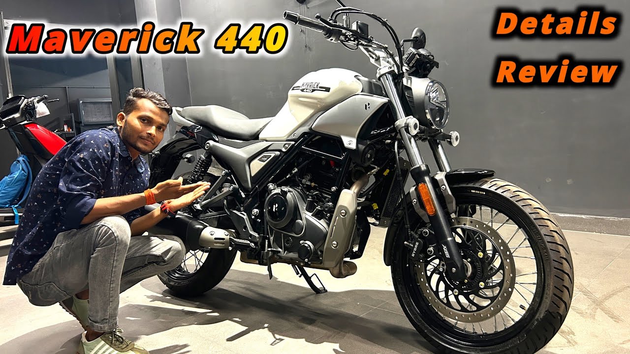 Hero Maverick 440 Base Variant Details Walkaround | On Road Price ...