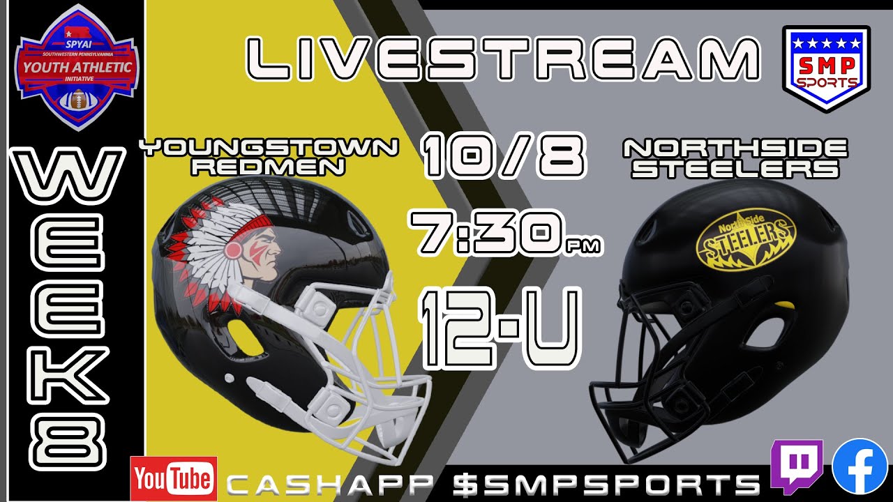 Youngstown Redmen vs Northside Steelers 12-U - YouTube