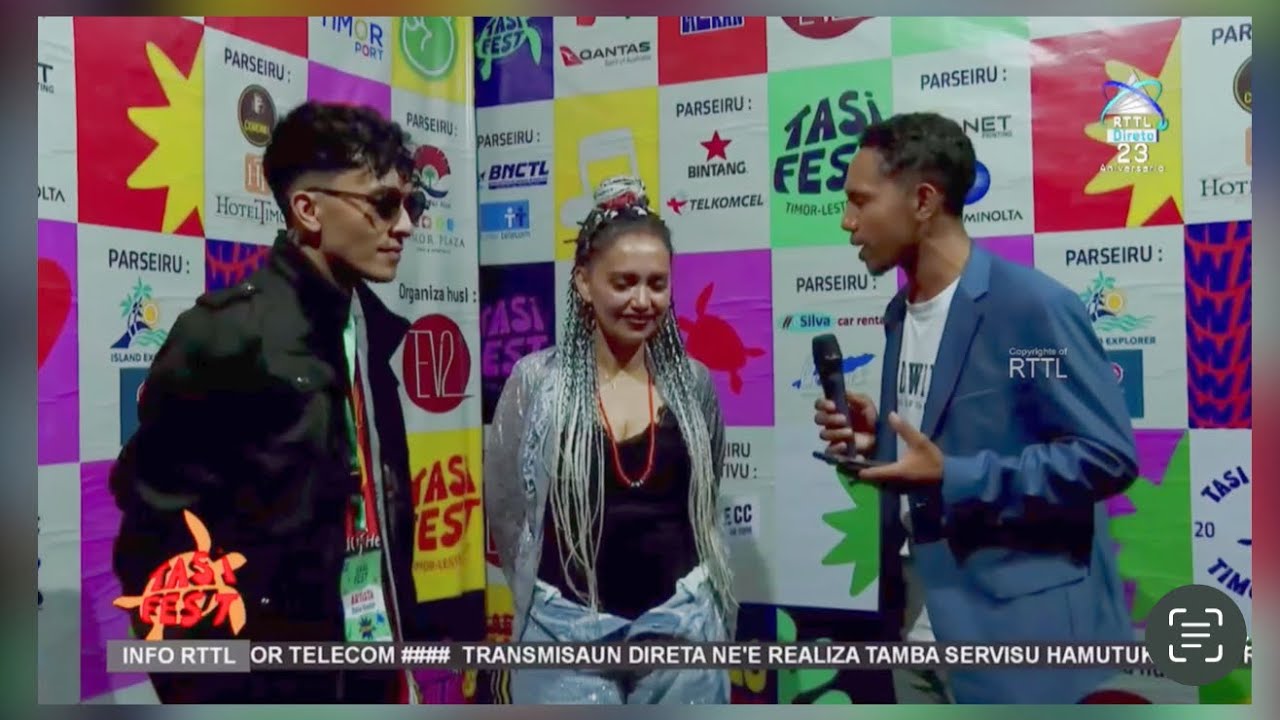 Entrevista RTTL - TasiFest 2025 Timor-Leste - Backstage - YouTube