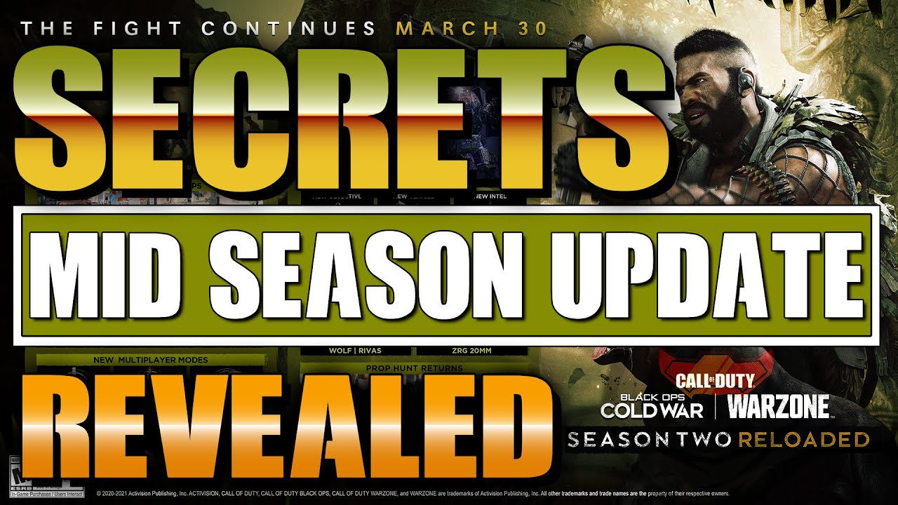 Secrets About Season 2 Reload Warzone Patch Update 1.34 - YouTube