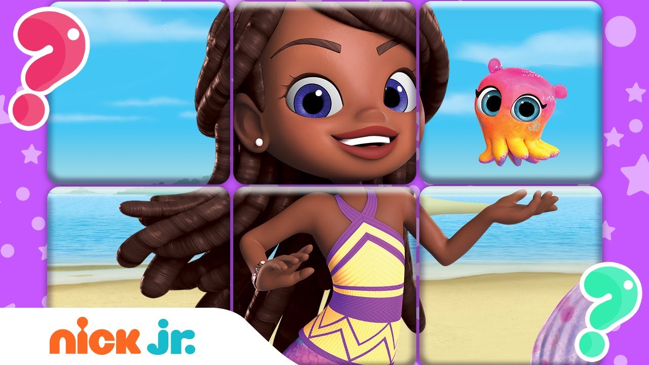 Puzzle Game Mix-Up #4 w/ PAW Patrol, Santiago & Blaze! 🧩 | Nick Jr ...