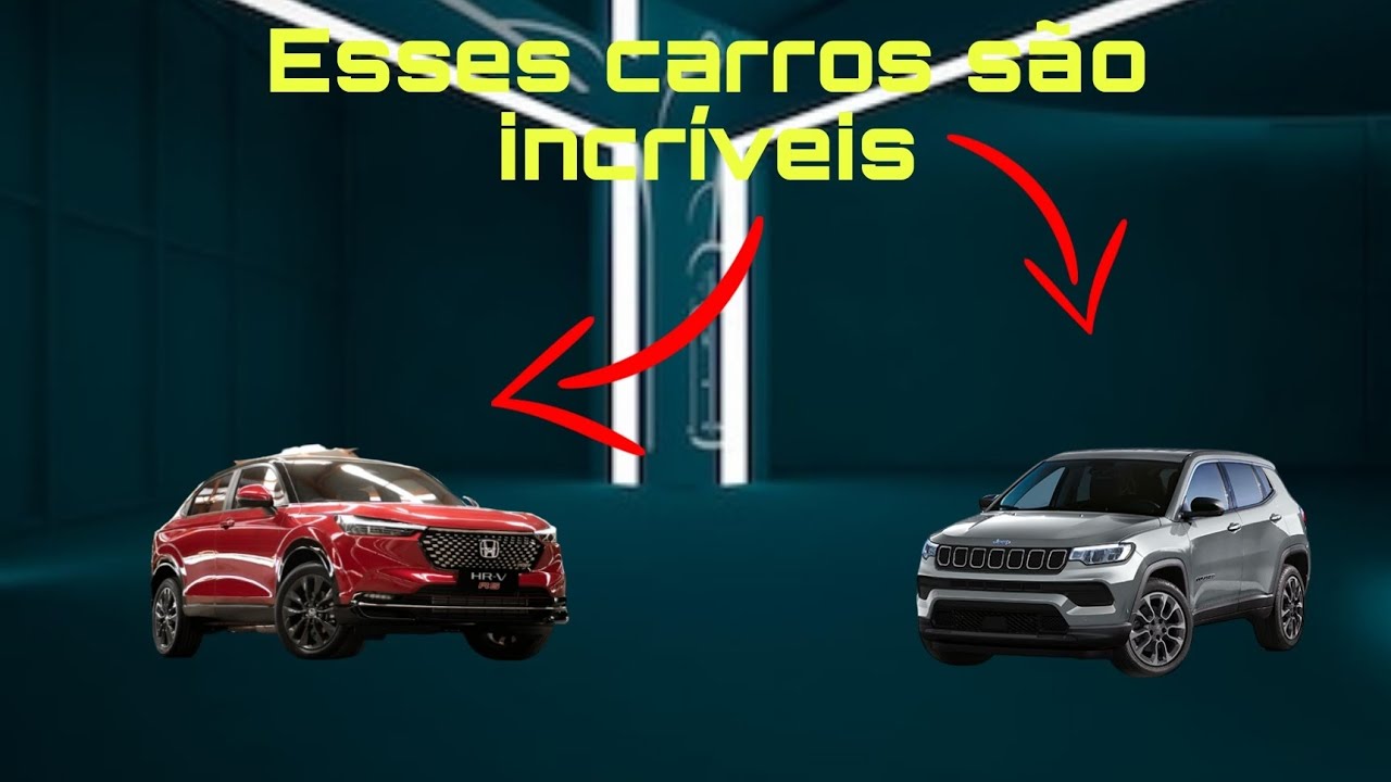 Novo HRV e Jeep Compass #honda #jeep - YouTube
