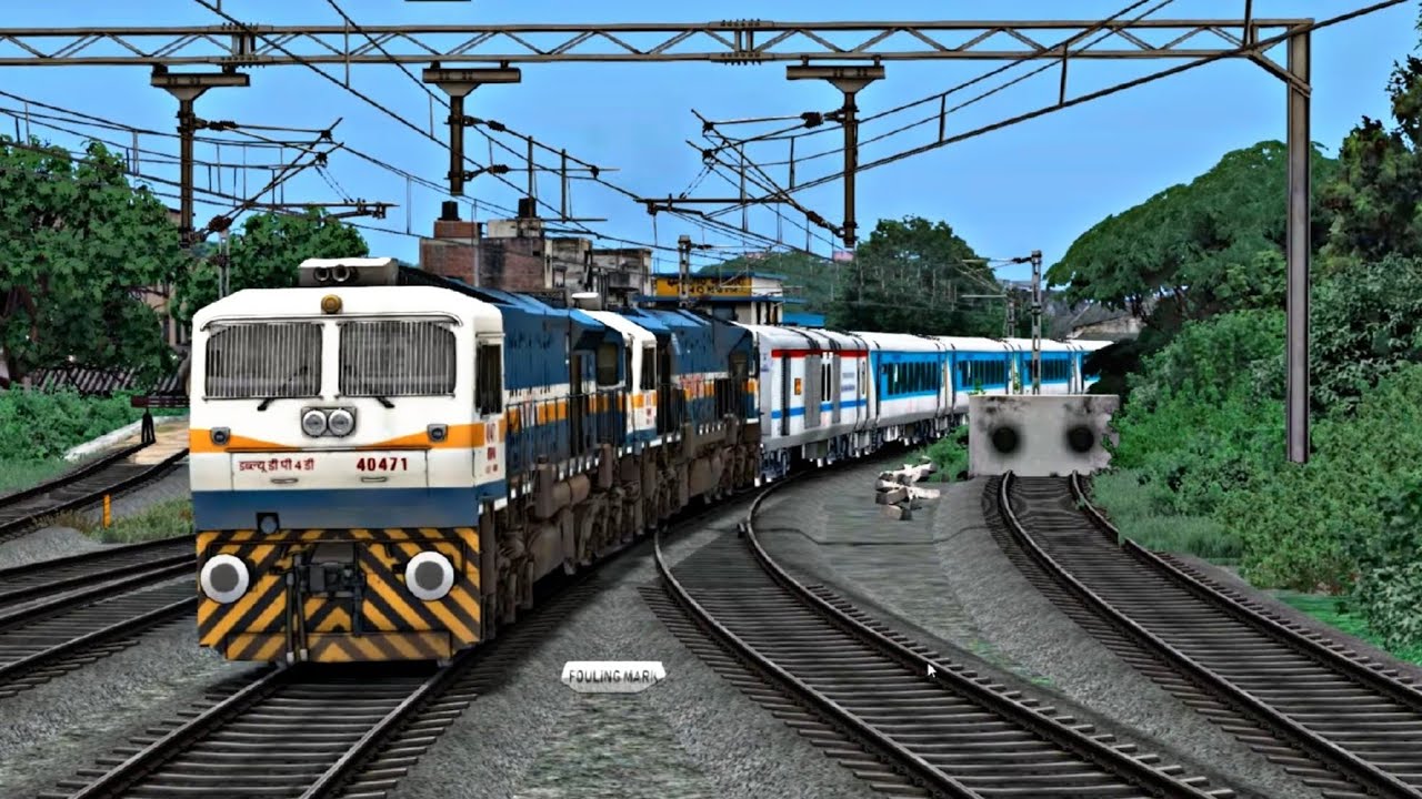 12025 / SECUNDERABAD SHATABDI EXPRESS | INDIAN TRAIN SIM 2024 #5 - YouTube