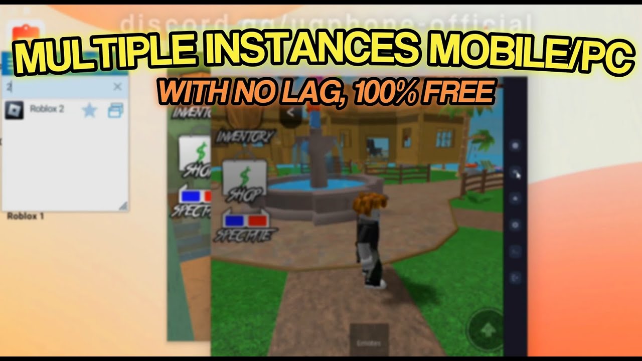 HOW TO USE UG PHONE MULTI ROBLOX FEATURE | 24 HOURS AFK FARMING | NEW ...