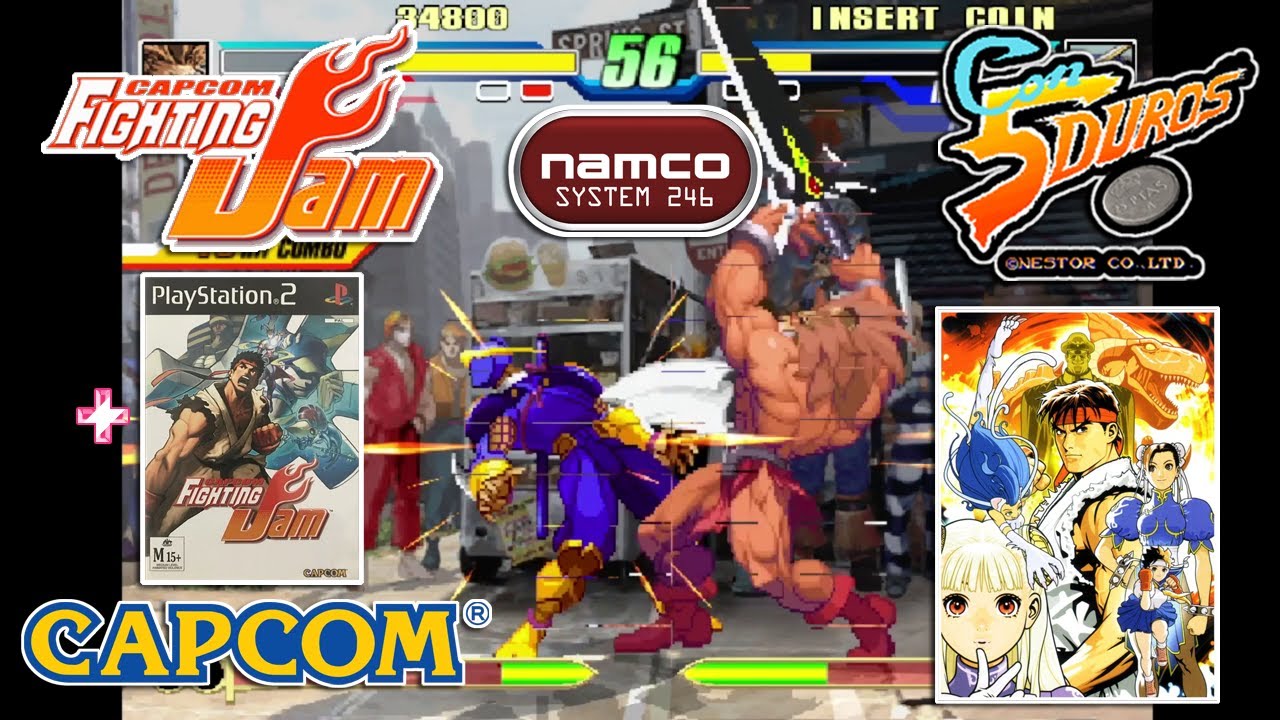 CAPCOM FIGHTING JAM - "CON 5 DUROS-1cc" EPISODIO 1257 - YouTube