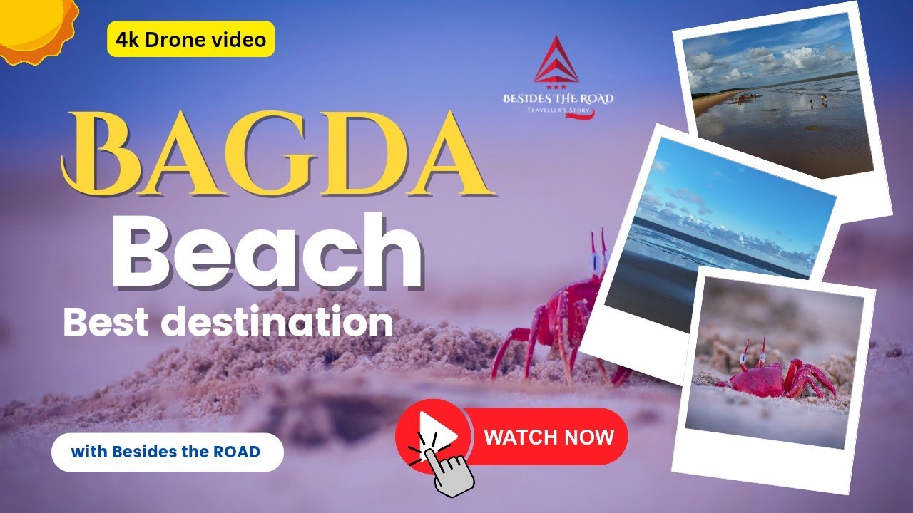 Exploring the Beauty of Bagda Beach | DRONE VIEW | 4K VIDEO | BESIDES ...