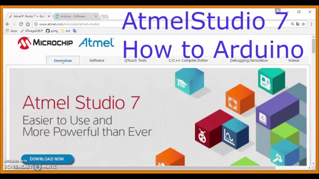 How to load programs to an Arduino UNO from Atmel Studio 7 #arduSerie ...